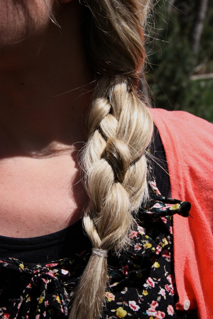 Day 4- the four strand braid - Twist Me Pretty