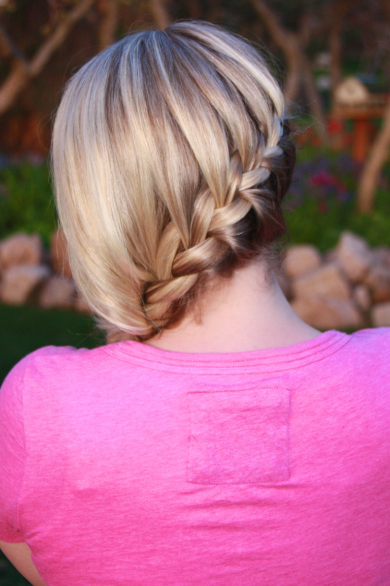 Day 12- Wrapped Around Braid - Twist Me Pretty