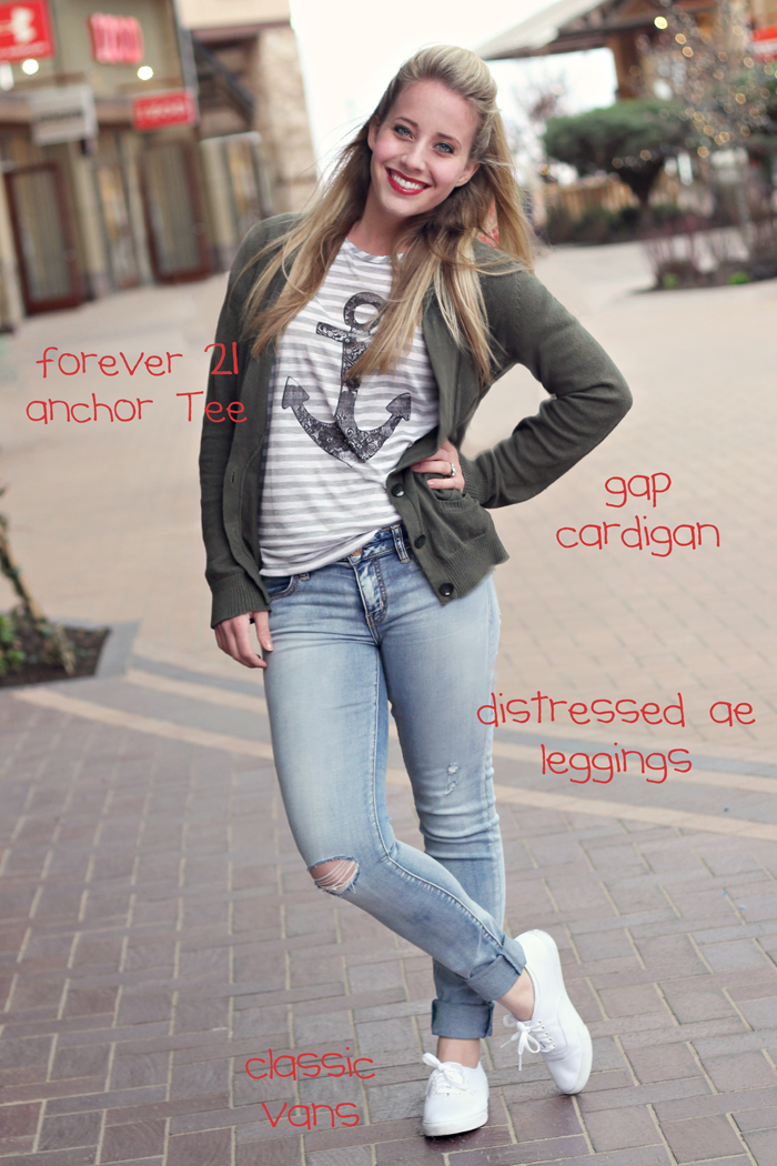 A comfy outfit for a day of shopping - Twist Me Pretty