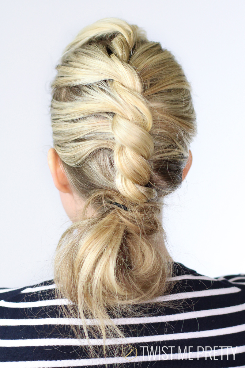 Center Twist Bun Day 2 Twist Me Pretty