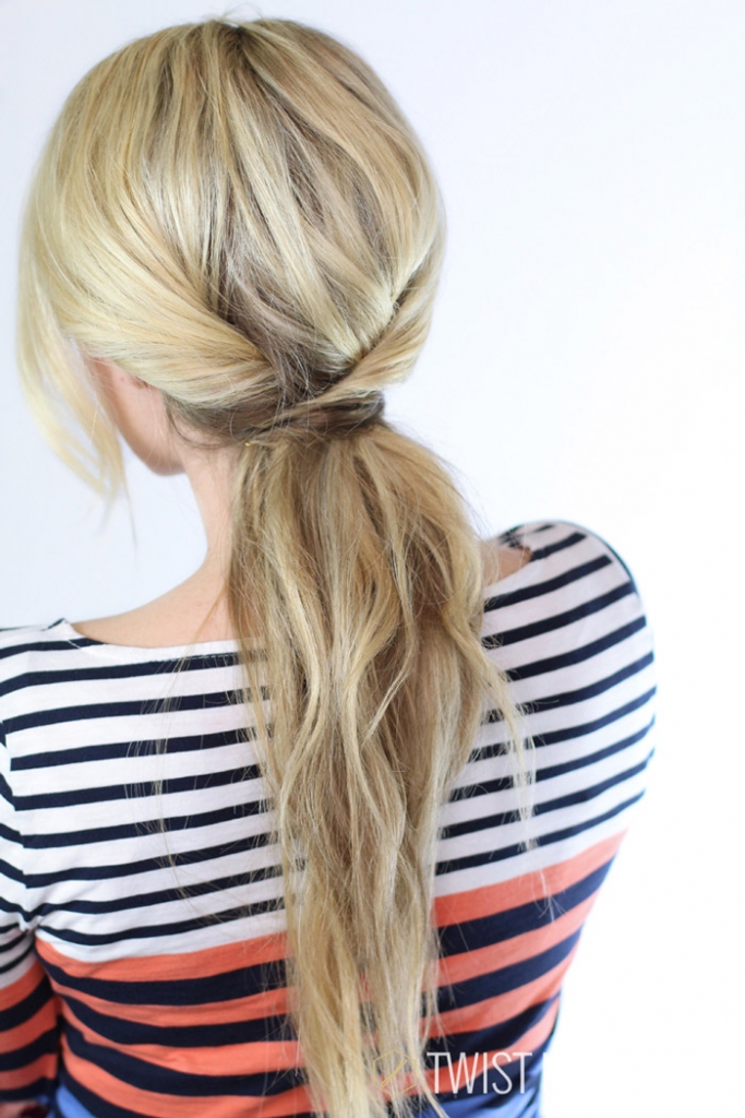 Triple Twisted Ponytail | Day 4 - Twist Me Pretty