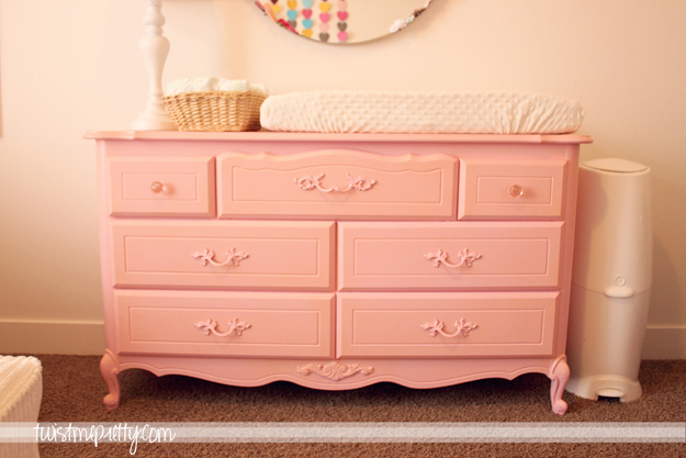 The Beautiful Pink Dresser - Twist Me Pretty