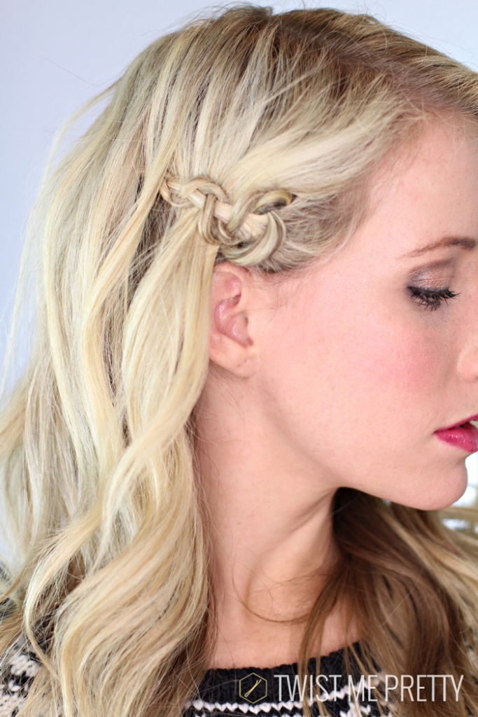 Easy Accent Braid | Day 8 - Twist Me Pretty