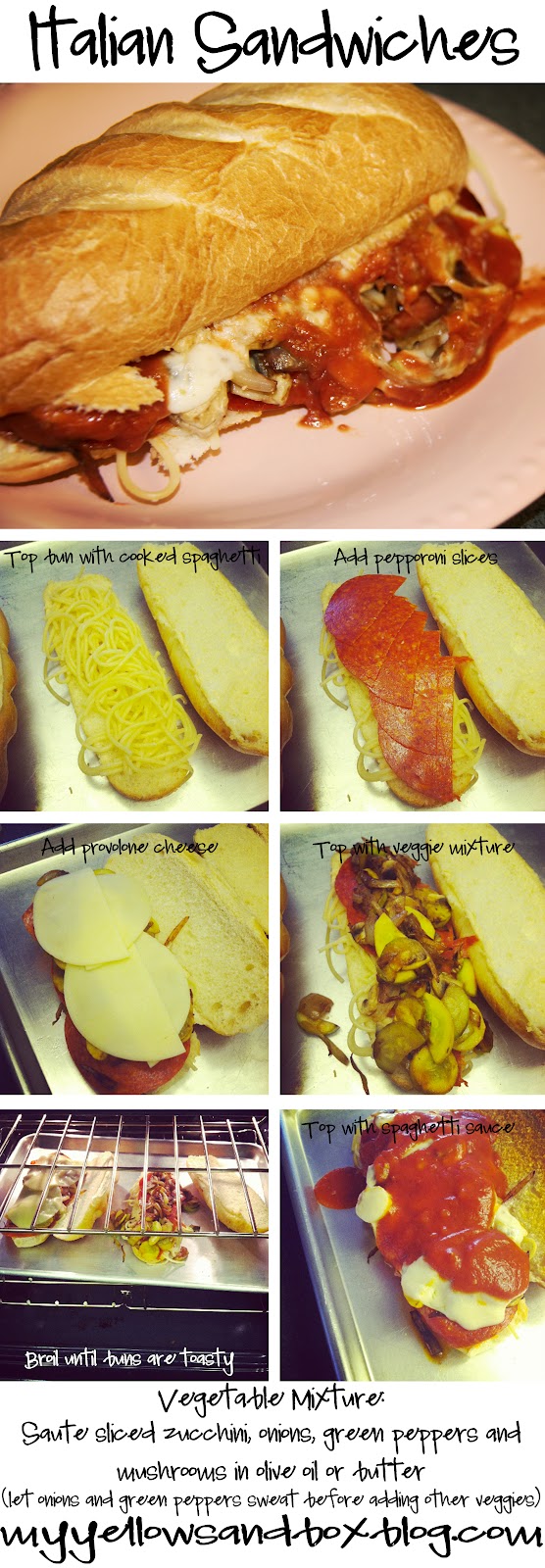 italian sandwiches - Twist Me Pretty