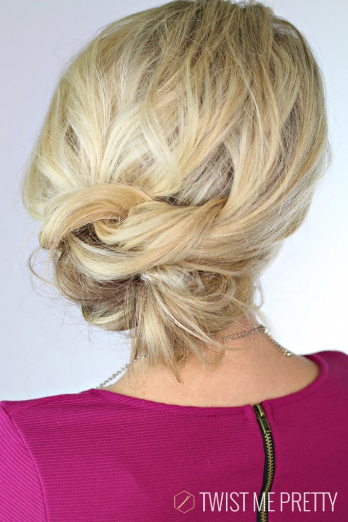 Knotted Updo | Day 25 - Twist Me Pretty
