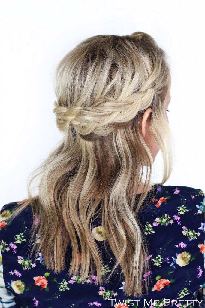 Lace Crown Braid Tutorial - Twist Me Pretty