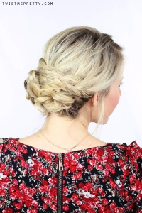 How To: Simple Braided Updo
