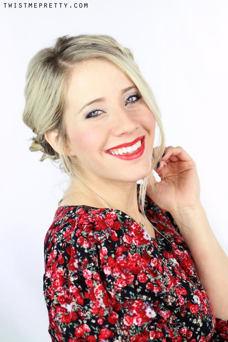 How To: Simple Braided Updo