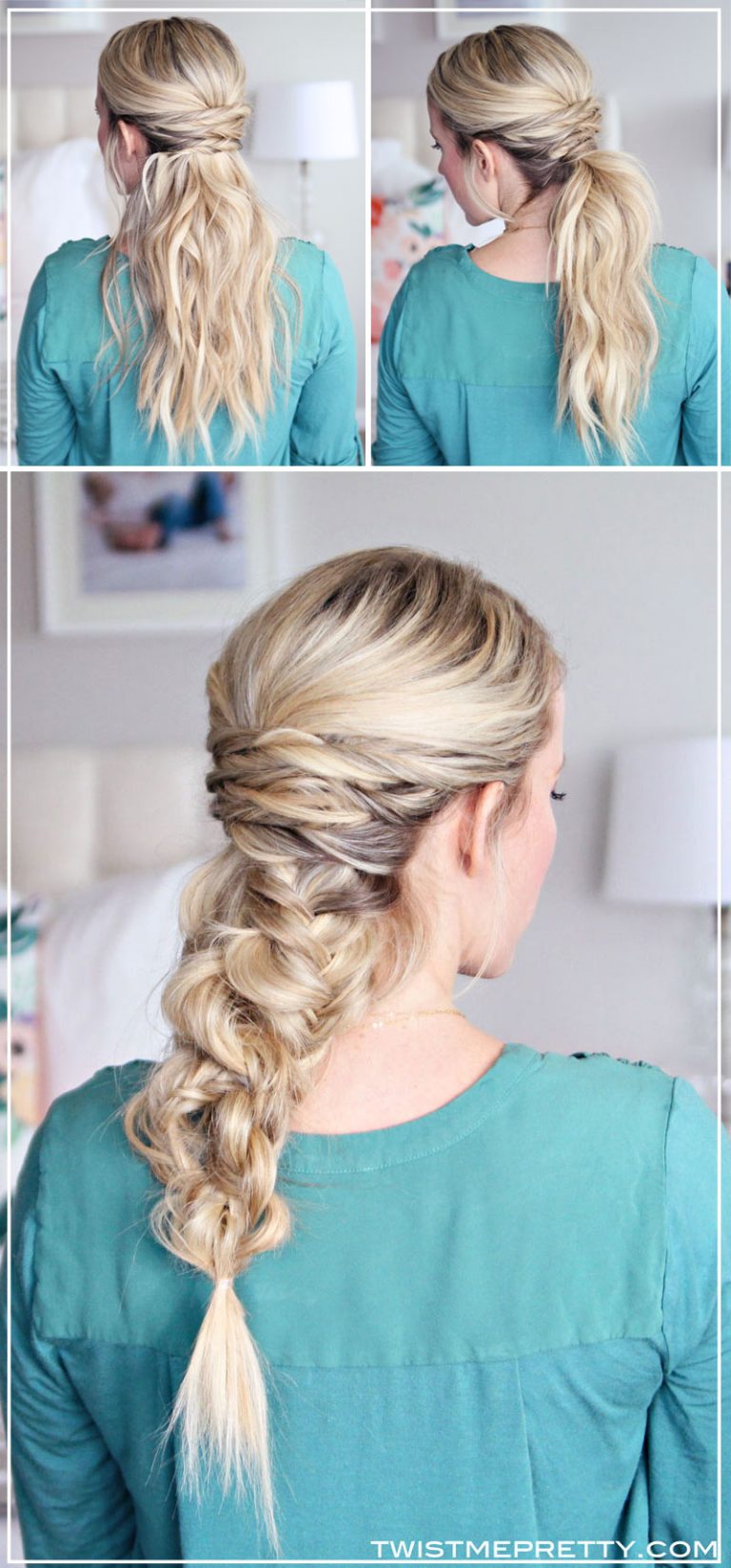 Three Easy Hair Tutorials - Twist Me Pretty