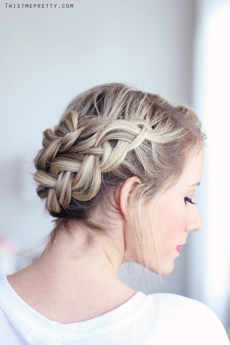 Crown Braid Tutorial - Twist Me Pretty