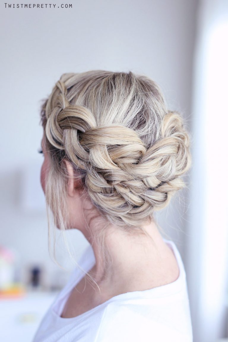 Crown Braid Tutorial - Twist Me Pretty