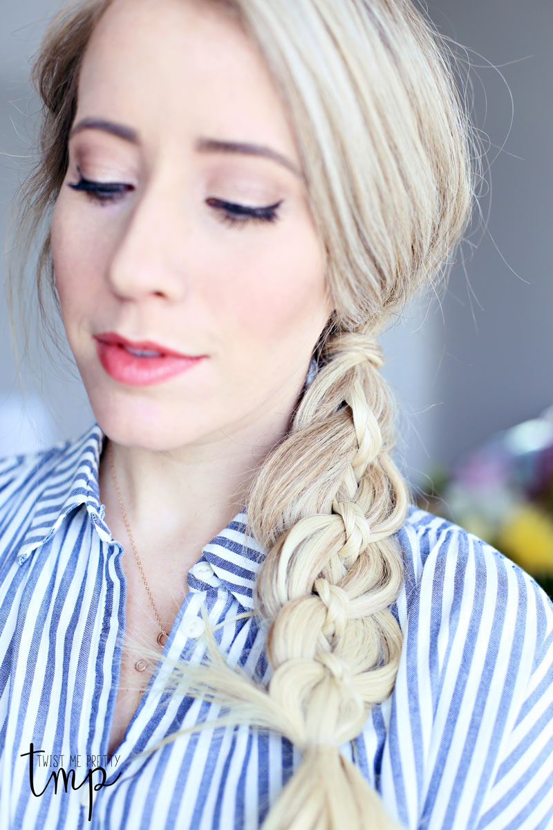 4 strand braid tutorial - Twist Me Pretty