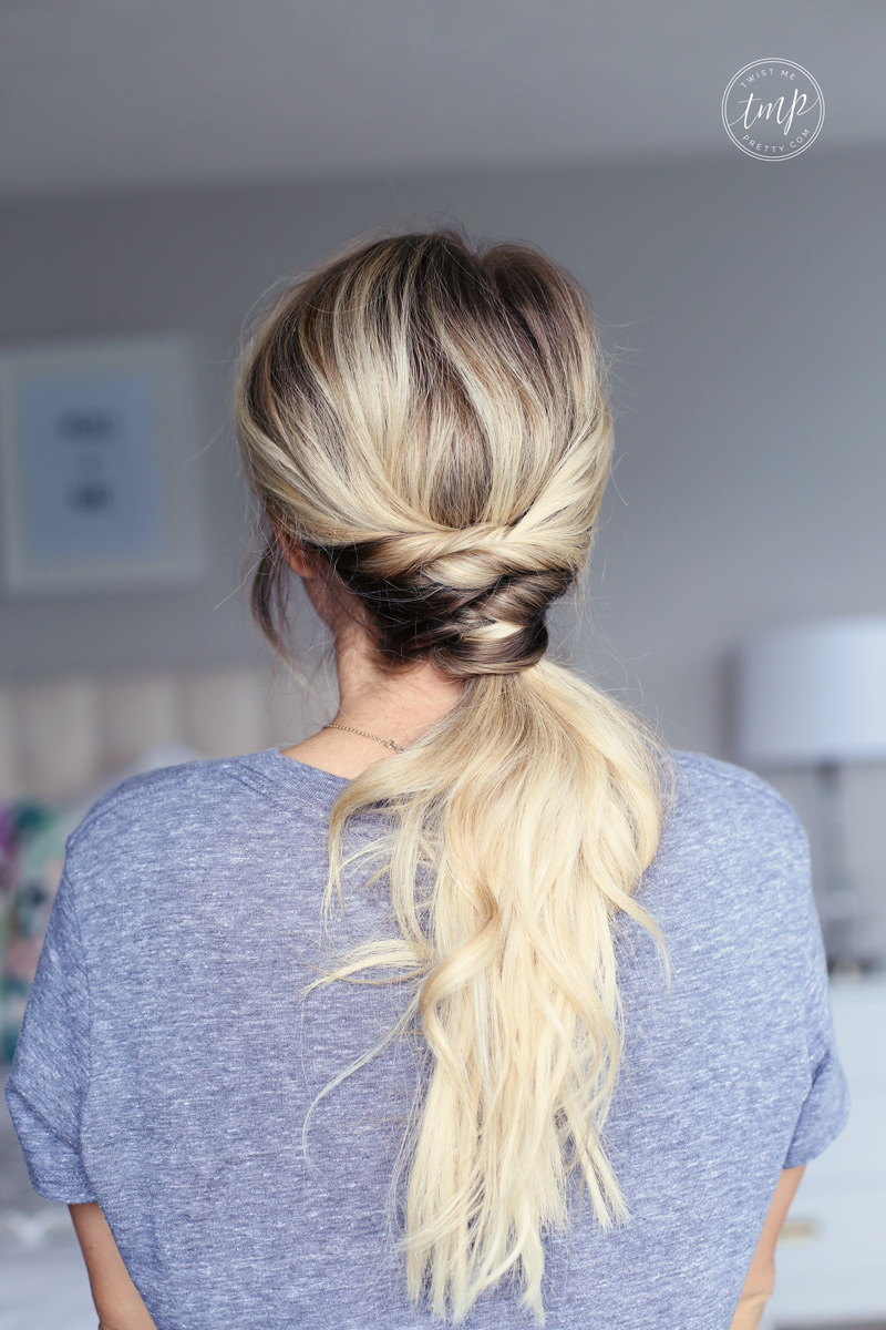 Twisted Ponytail - Twist Me Pretty