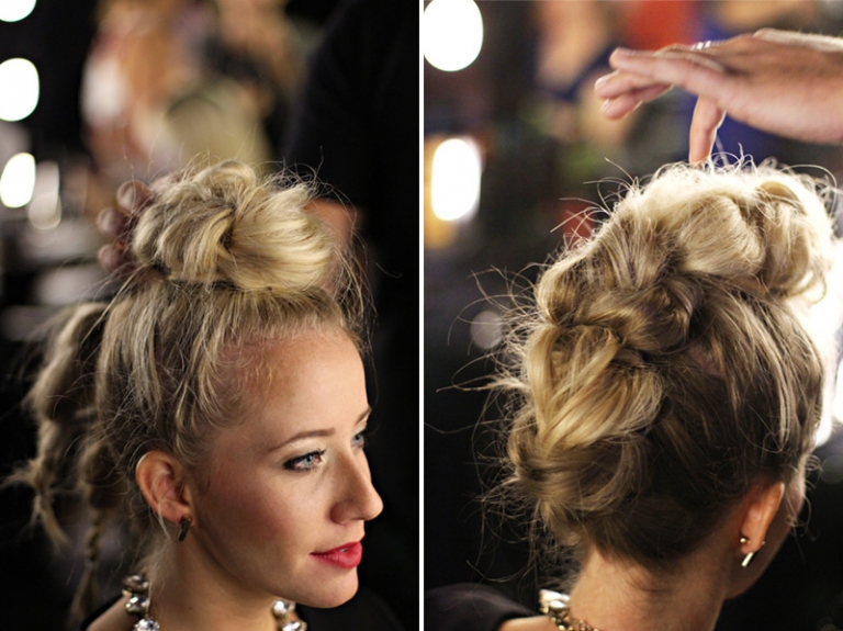 Easy Faux Hawk Tutorial - Abby of Twist Me Pretty