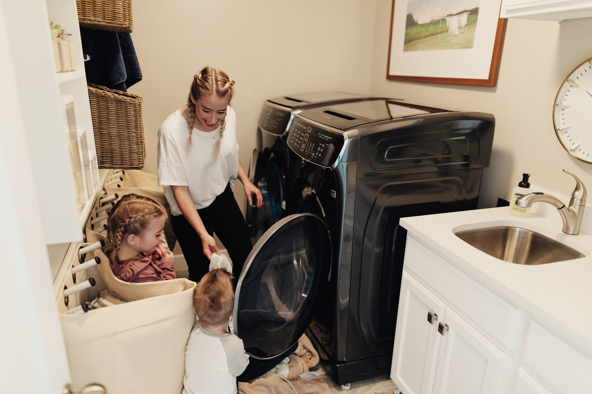 Laundry Room Tour + Tips to Staying Organized!!!! - Twist Me Pretty