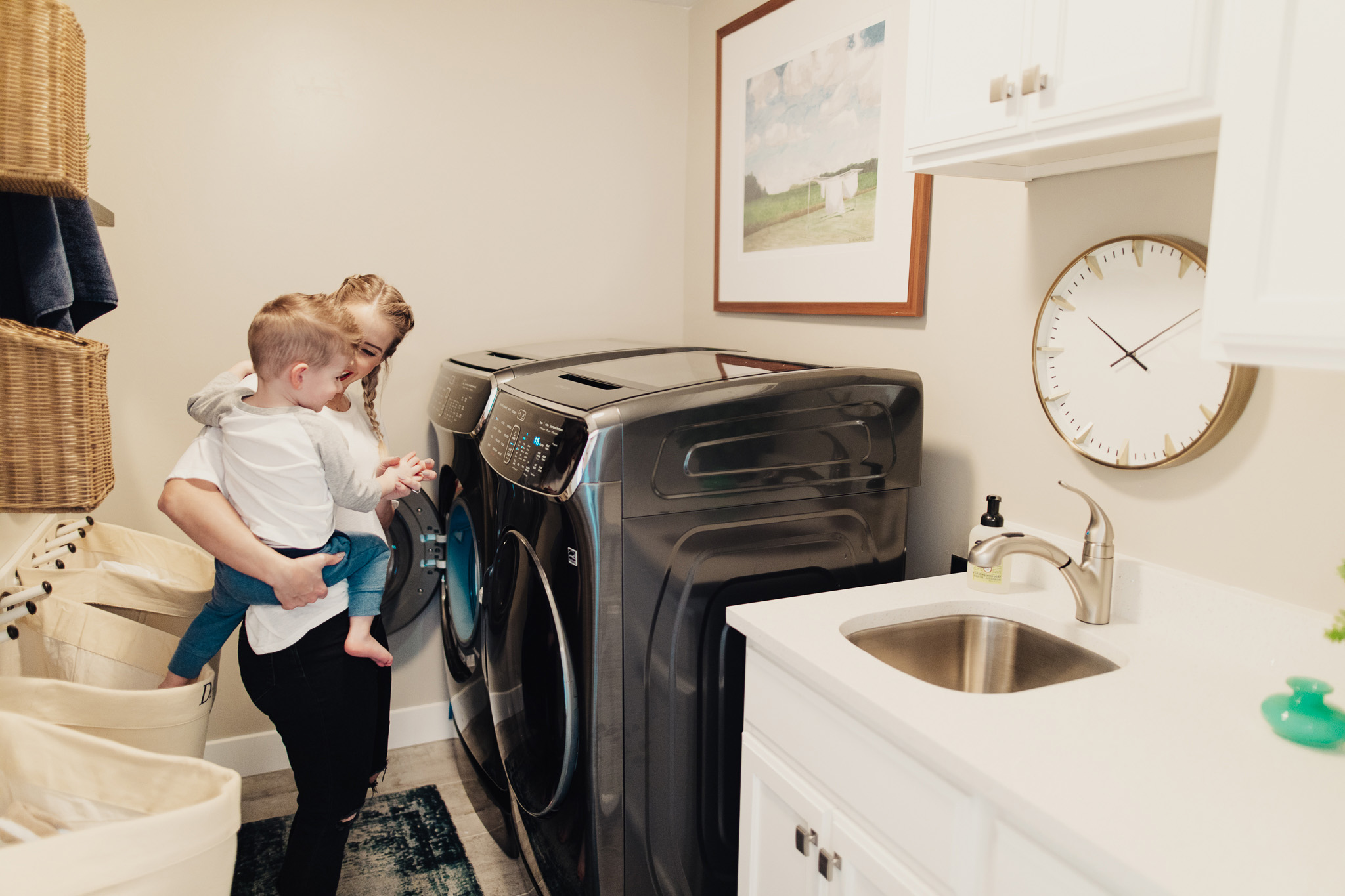 Laundry Room Tour + Tips to Staying Organized!!!! - Twist Me Pretty