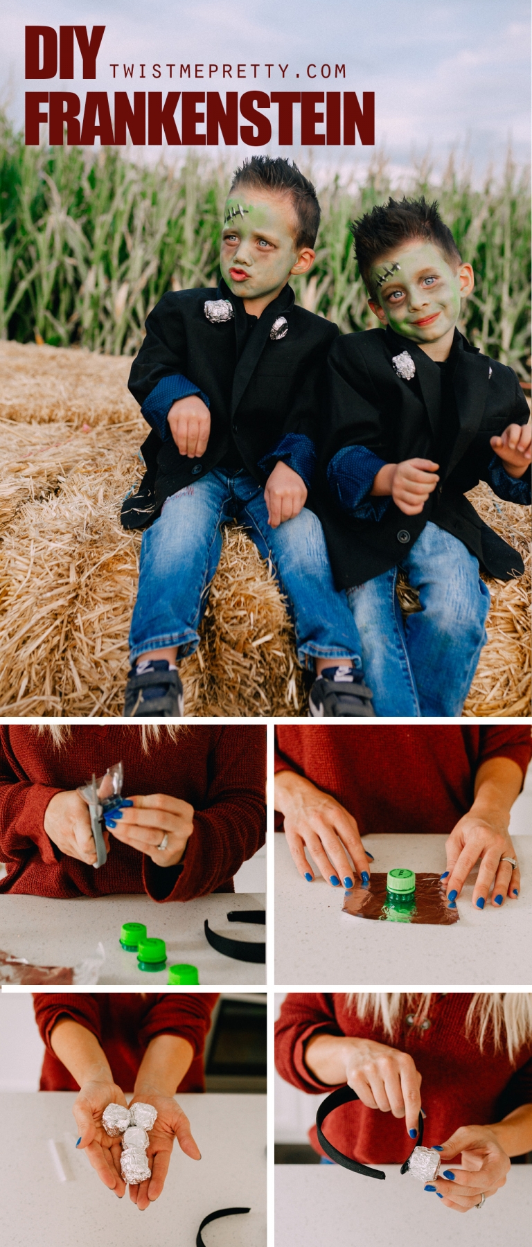 DIY Frankenstein Costumes - Twist Me Pretty