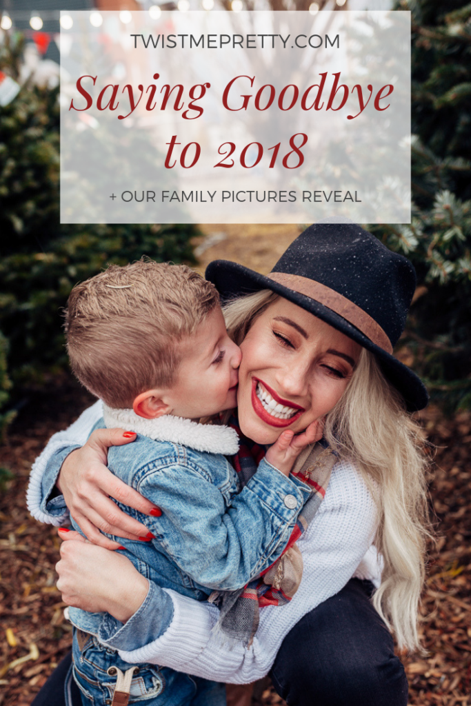 Saying Goodbye to 2018 + Our Family Pictures Reveal