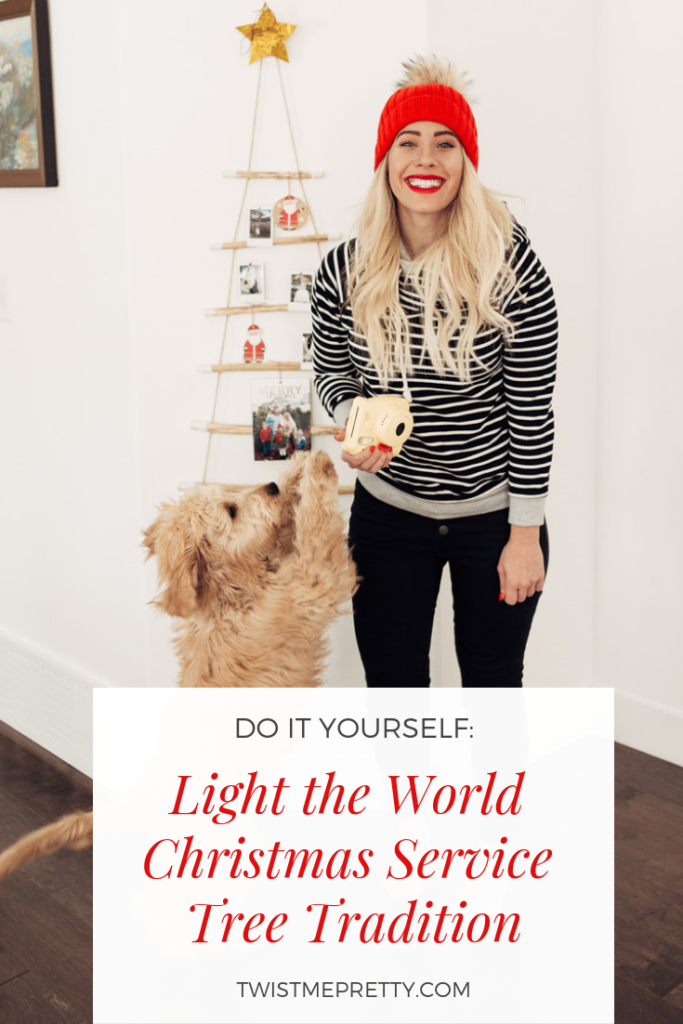 DIY: Light the World Service Christmas Tree Tradition