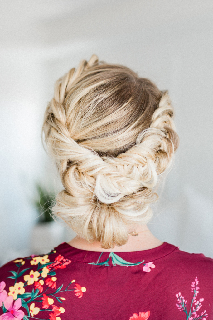 Beautiful Fishtail Braided Updo Tutorial - Twist Me Pretty