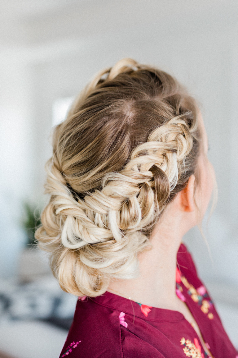 Beautiful Fishtail Braided Updo Tutorial - Twist Me Pretty