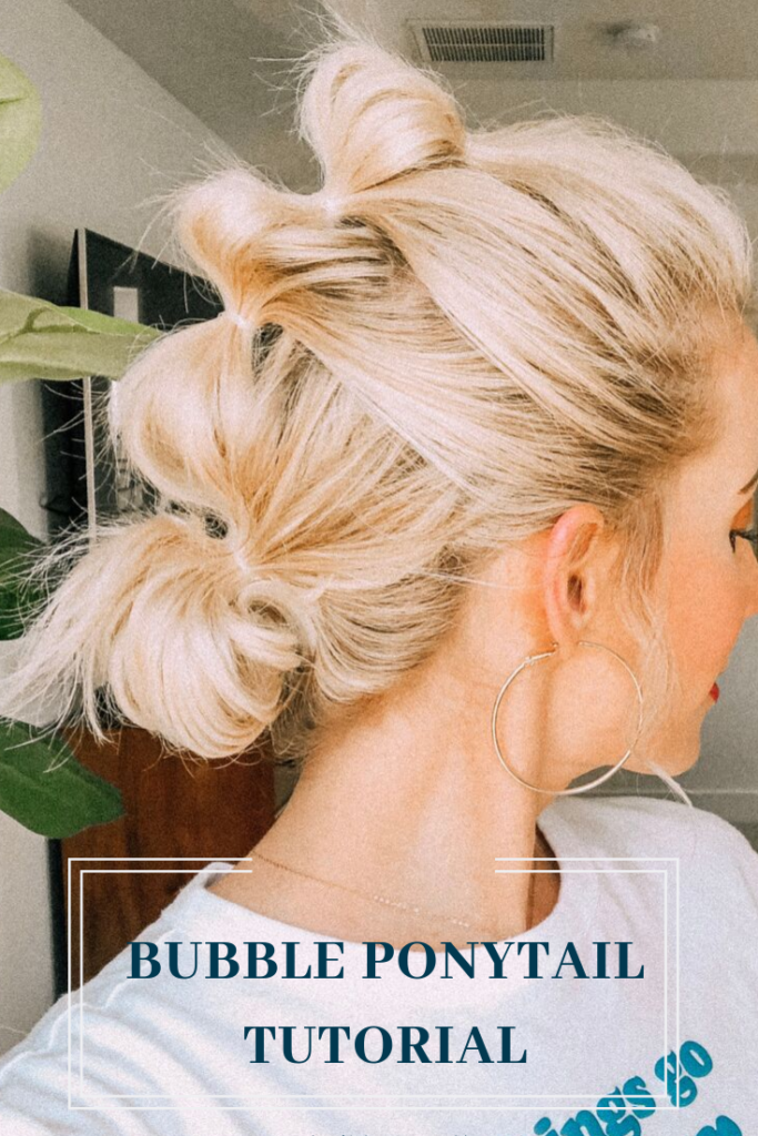 Bubble Ponytail Tutorial - Twist Me Pretty