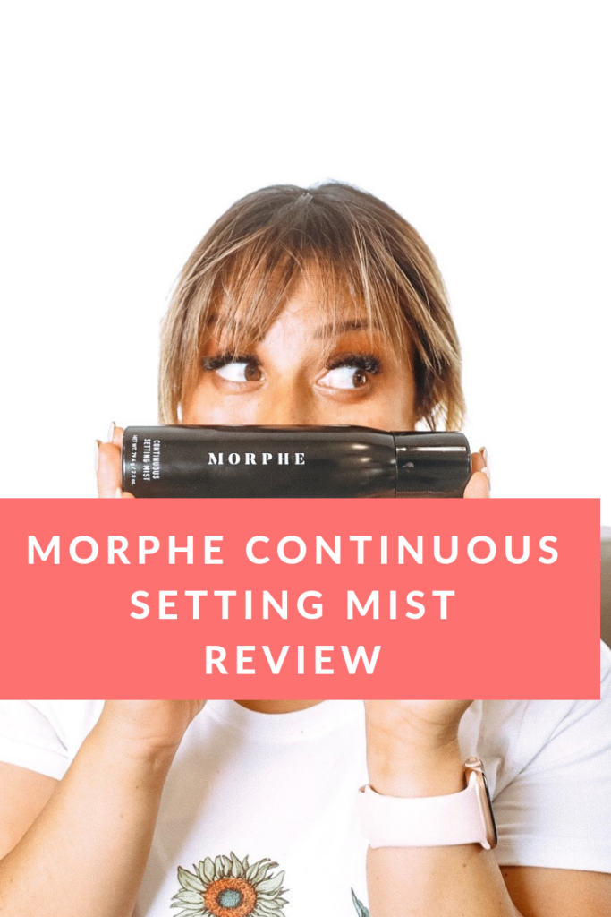 Morphe Continuous Setting Mist | Makeup Setting Spray - Twist Me Pretty