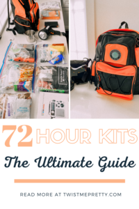 72 Hour Kits for Adults- Everything You Need to Build Your Own