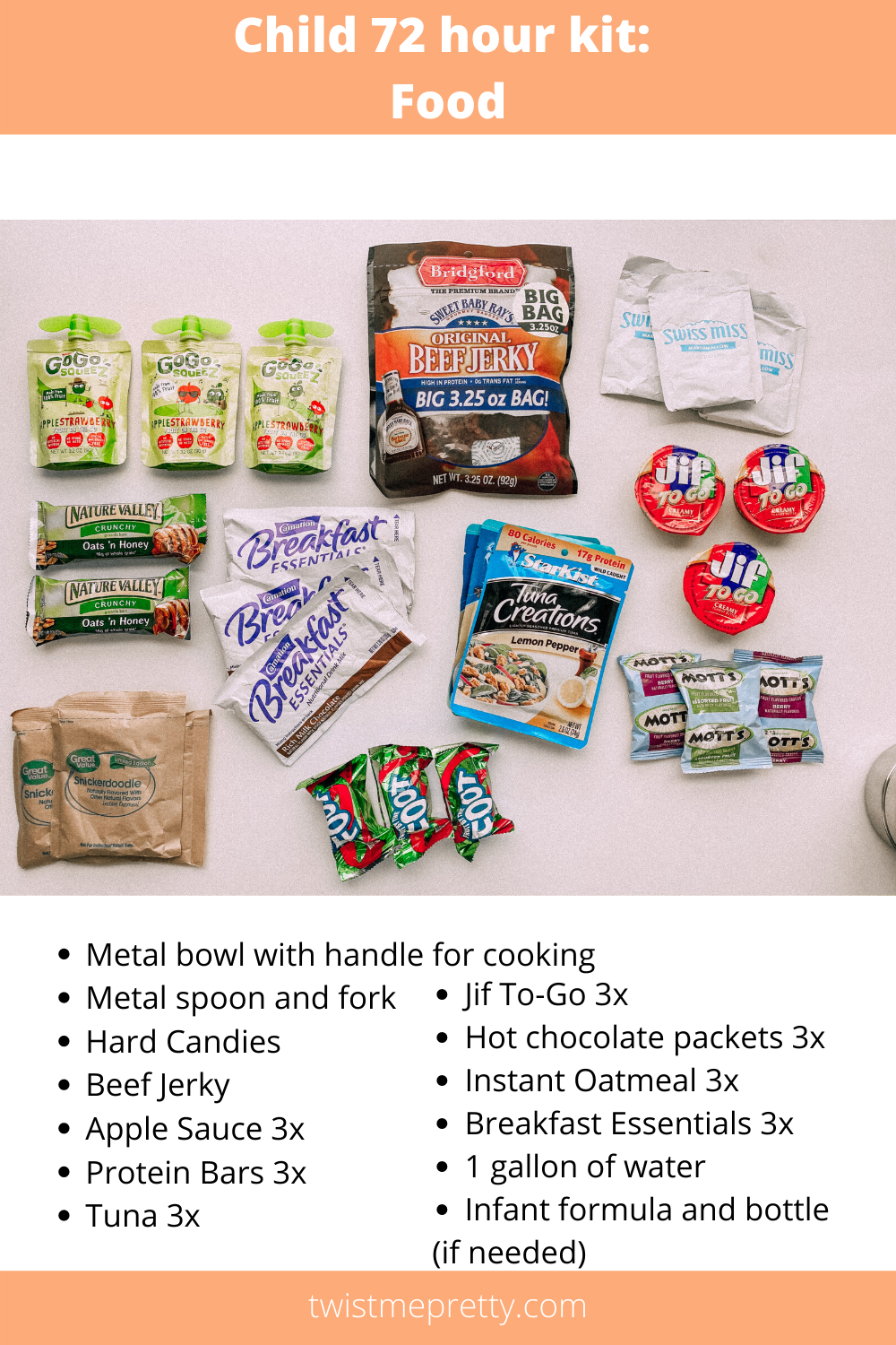 72 Hour Kits for Kids- Why You Should Pack One - Twist Me Pretty 72 Hour Kits for Kids- Why You Should Pack One - Twist Me Pretty
