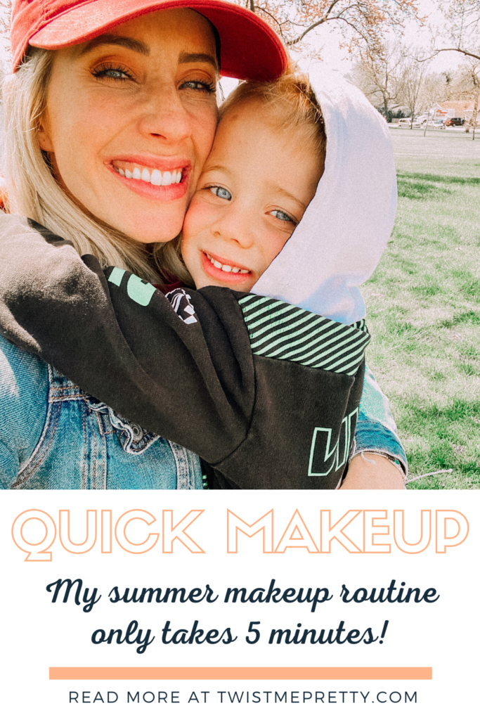 My five minute summer makeup routine - Twist Me Pretty