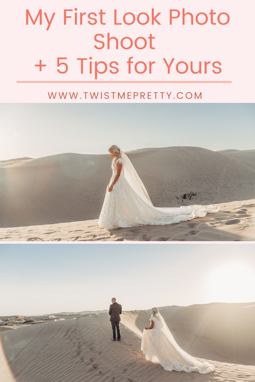My First Look Photo Shoot & 5 Tips for Yours - Twist Me Pretty