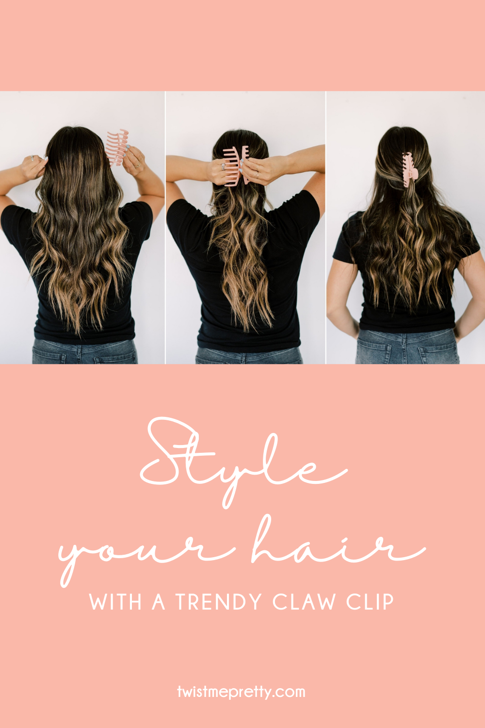 5 Ways to Style Claw Clips - Twist Me Pretty