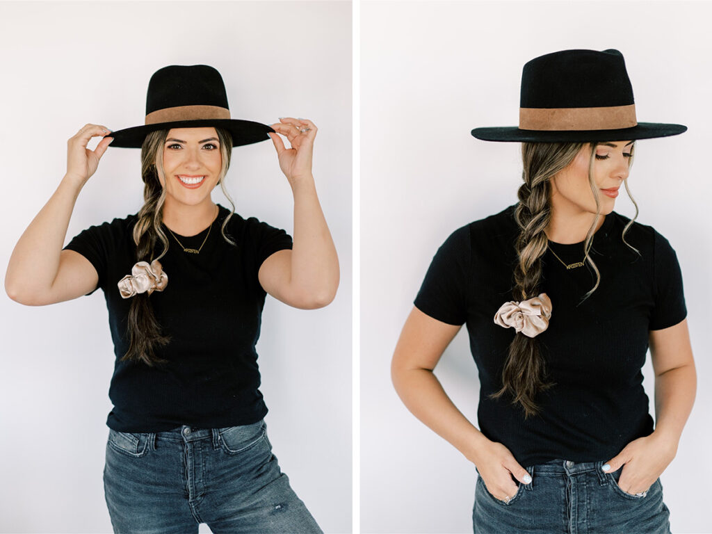 Top 10 Hat Hairstyles You Need to Try - Twist Me Pretty