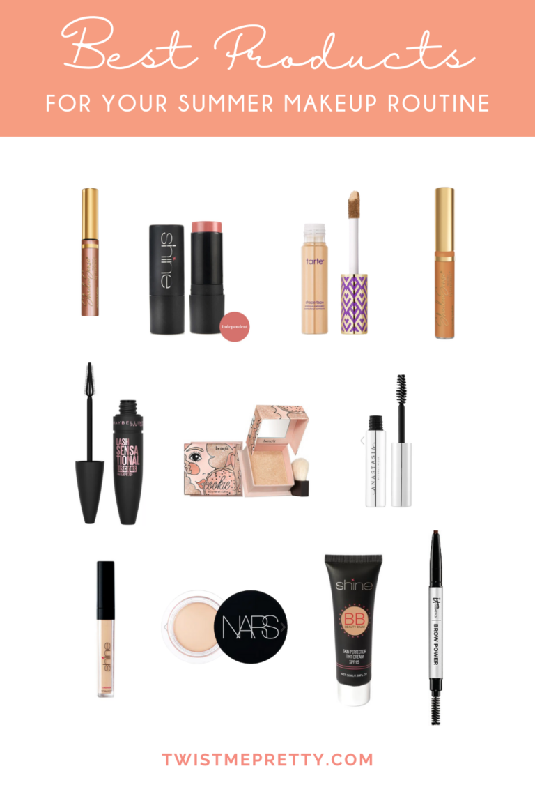 Best Products for Your Summer Makeup Routine - Twist Me Pretty