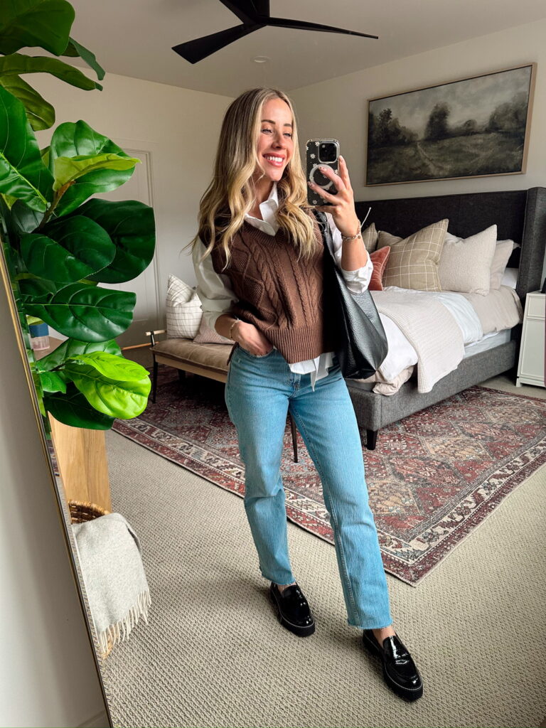 Nine Ways to Style a White Button Up Shirt - Twist Me Pretty